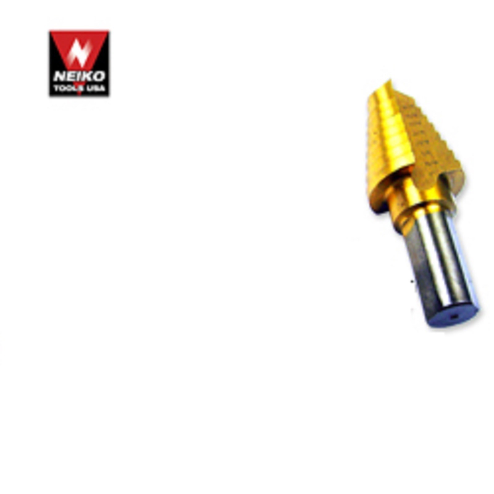 MULTI TITANIUM STEP STEPPED DOWN VARIABLE SIZE STEEL DRILL BIT UNIBIT ...