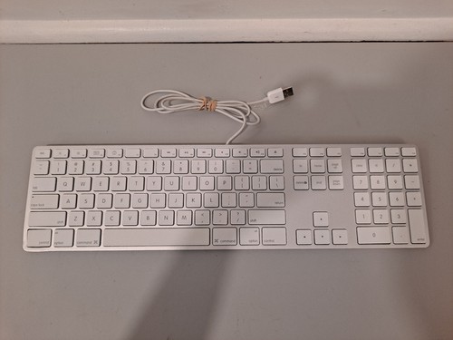 Apple A1243 Wired Mac Standard USB Keyboard w/ Numeric Keypad | eBay