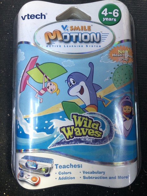 VTech V-motion V.smile Smartridge Wild Waves Game Cartridge for sale ...