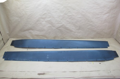 2003-2009 HUMMER H2 LEFT & RIGHT SIDE ROCKER SKIRT PANEL MOLDING TRIM ...