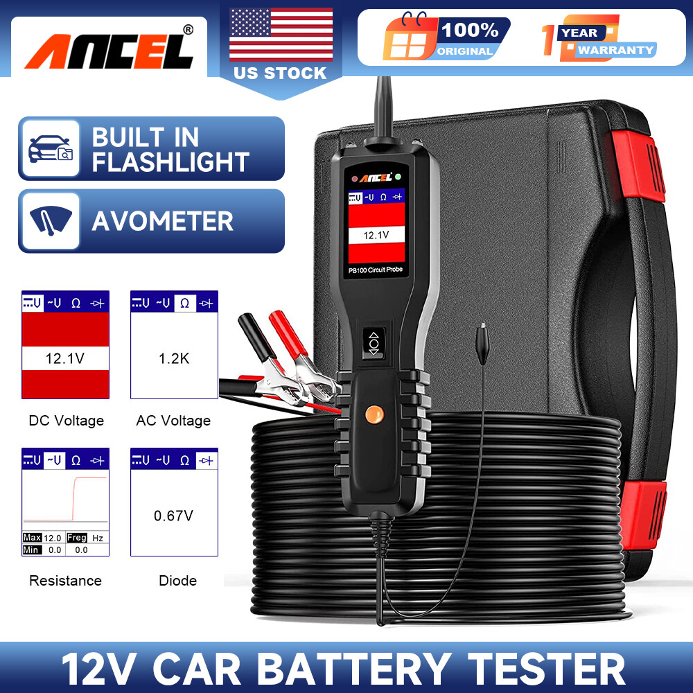 Ancel PB100 Powerscan Circuit Tester Electrical System Diagnostic Tool ...