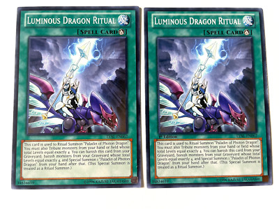 Luminous Dragon Ritual - LVAL-EN062 - Common - 1st/Unl Edition Mint ...