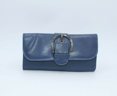 Clarks Women's Leather Wallet Blue NEW | eBay
