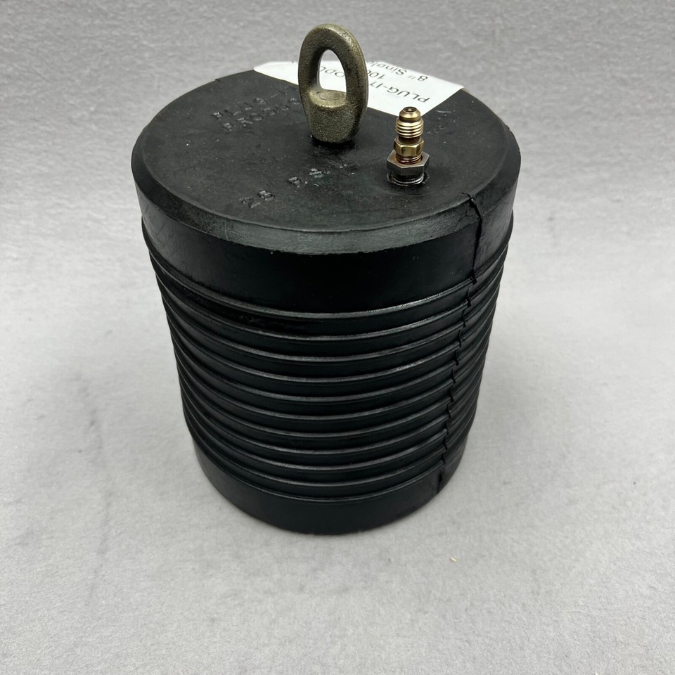 PLUG-IT PRODUCTS 8" inch pipeline pipe test isolation plug P.N. 100-8 ...