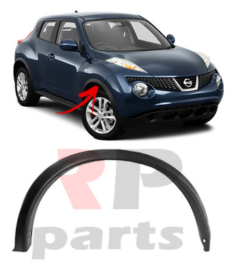 FOR NISSAN JUKE 2010-2014 NEW FRONT FENDER WHEEL ARCH TRIM MOLDING ...