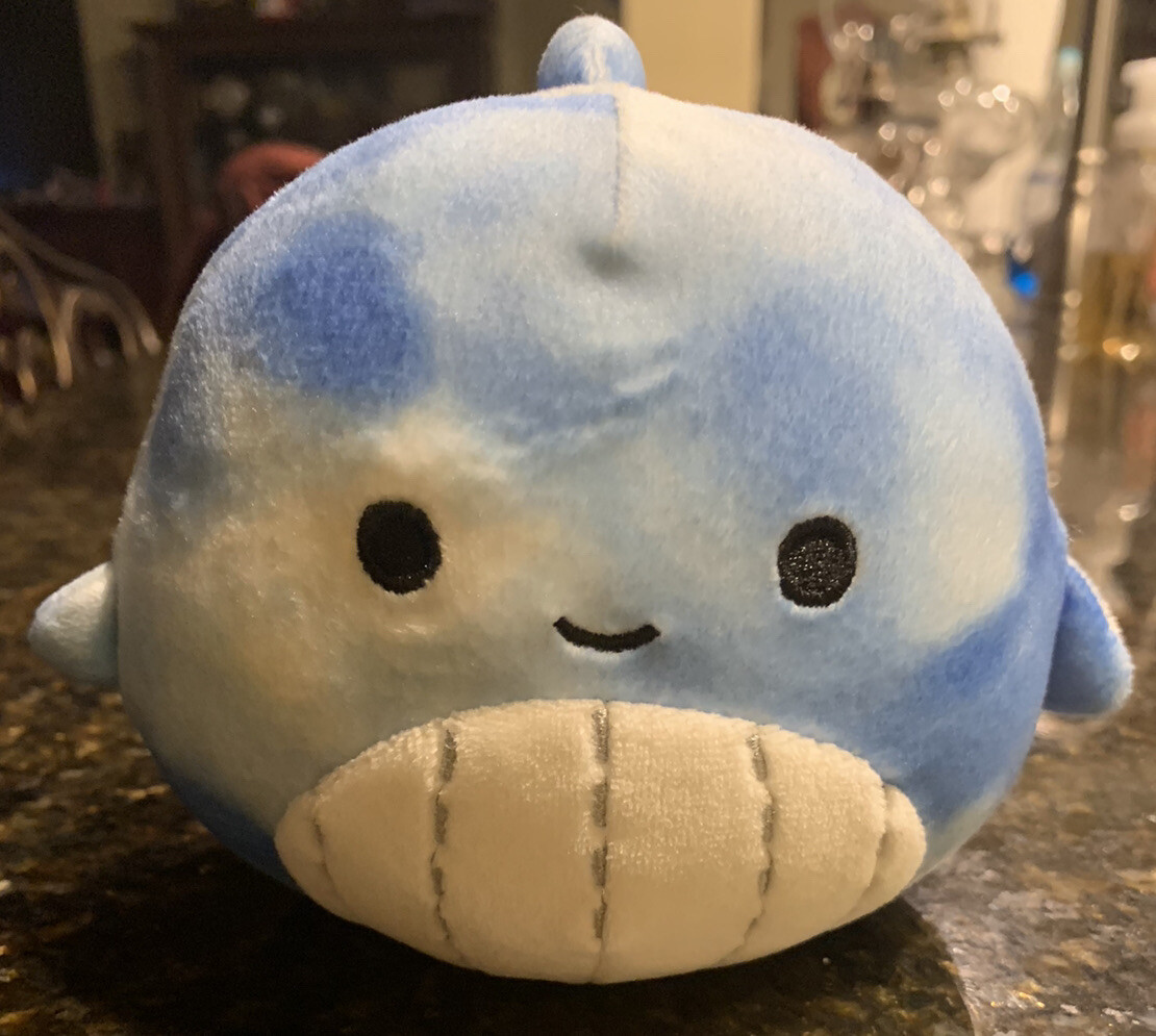 Kellytoy Squishmallow Samir The Whale Sealife Squad Adorable Plush 5 ...
