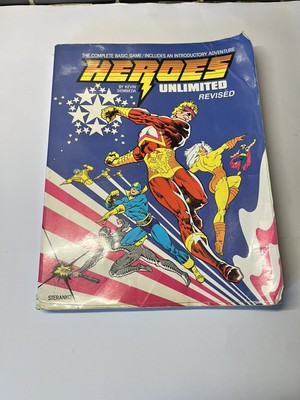 Palladium HEROES UNLIMITED RPG Kevin Siembieda Revised Ed 1993 Vintage ...