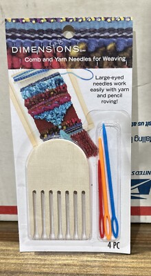 Dimensions Comb and Yarn Needles For Weaving | eBay