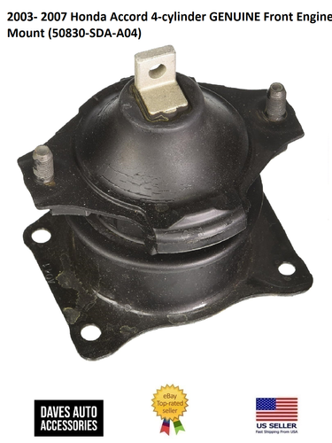 Front Engine Mount Rubber Assembly #50830-SDA-A04 For Honda Accord 2003 ...
