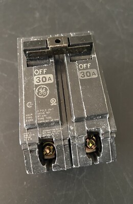 New GE THQL CIRCUIT BREAKER THQL2130 30AMP 240VOLT 2POLE | eBay