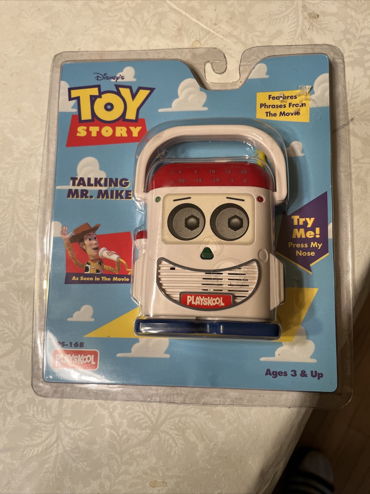 Toy Story Mr. Mike 1996 5” Talking Action Figure New Sealed (3) Avail ...