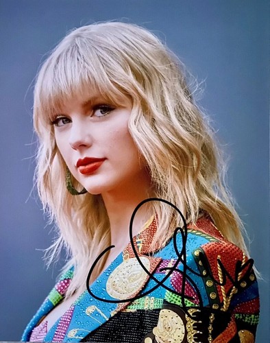 TAYLOR SWIFT SIGNED PHOTO AUTOGRAPH ERAS TOUR SIGNATURE POSTER 8.5X11 ...