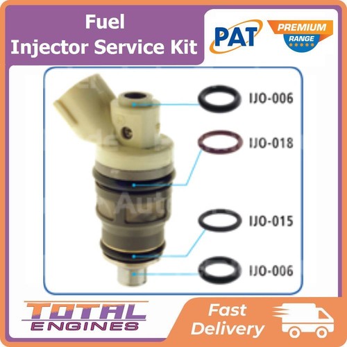 1x PAT Premium Fuel Injector Service Kit fits Toyota Mark II JZX90R 2 ...