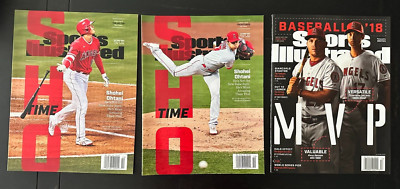 Sports Illustrated Magazine Mag Shohei Ohtani Mike Trout Los Angeles ...