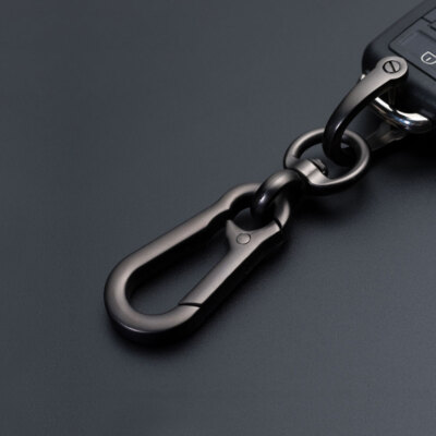 1x Cool Car Key Holder Buckle Key Clip Metal Key Chain Keyring Car ...