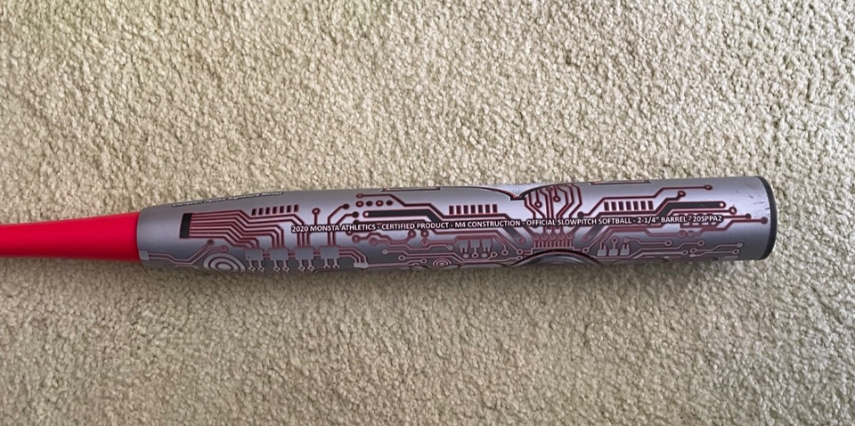 Monsta Psyborg 26oz ASA/USA Slowpitch Softball Bat | eBay