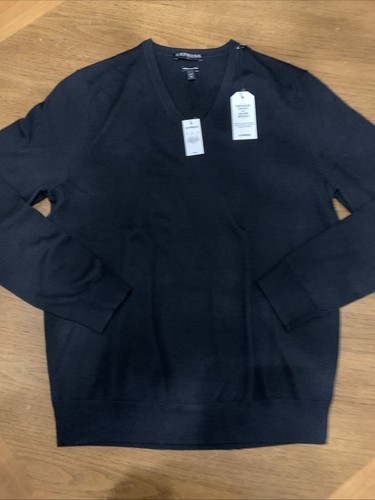 Express Men’s Merino Wool Blend Sweater Black Size Large NWT | eBay