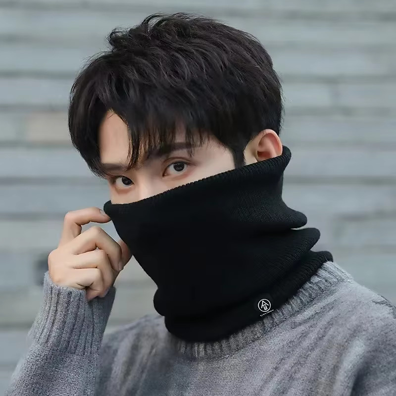 Knitted Neck Warmer Sports Scarf Fashion Soft Women Men Face Cover ...