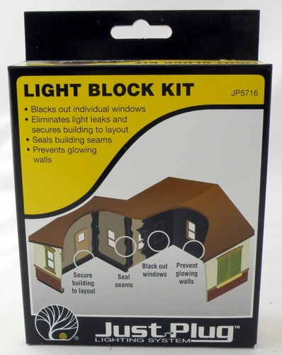 Light Block Kit for Just Plug Lighting System - Woodland Scenics # ...