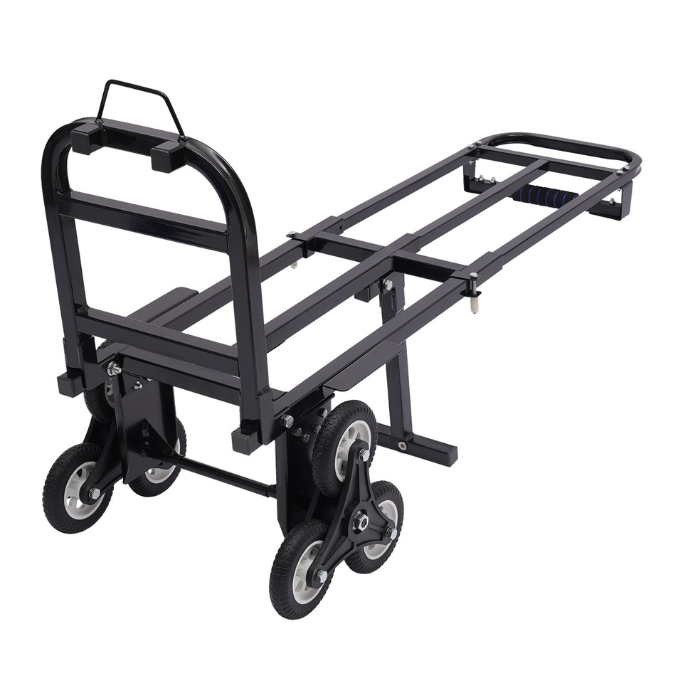 460lbs Portable Stair Climbing Cart Folding Trolley Stairs Climber Hand ...