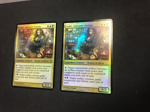 OVERSIZED Sydri, Galvanic Genius [Commander 2013] MTG Magic | eBay