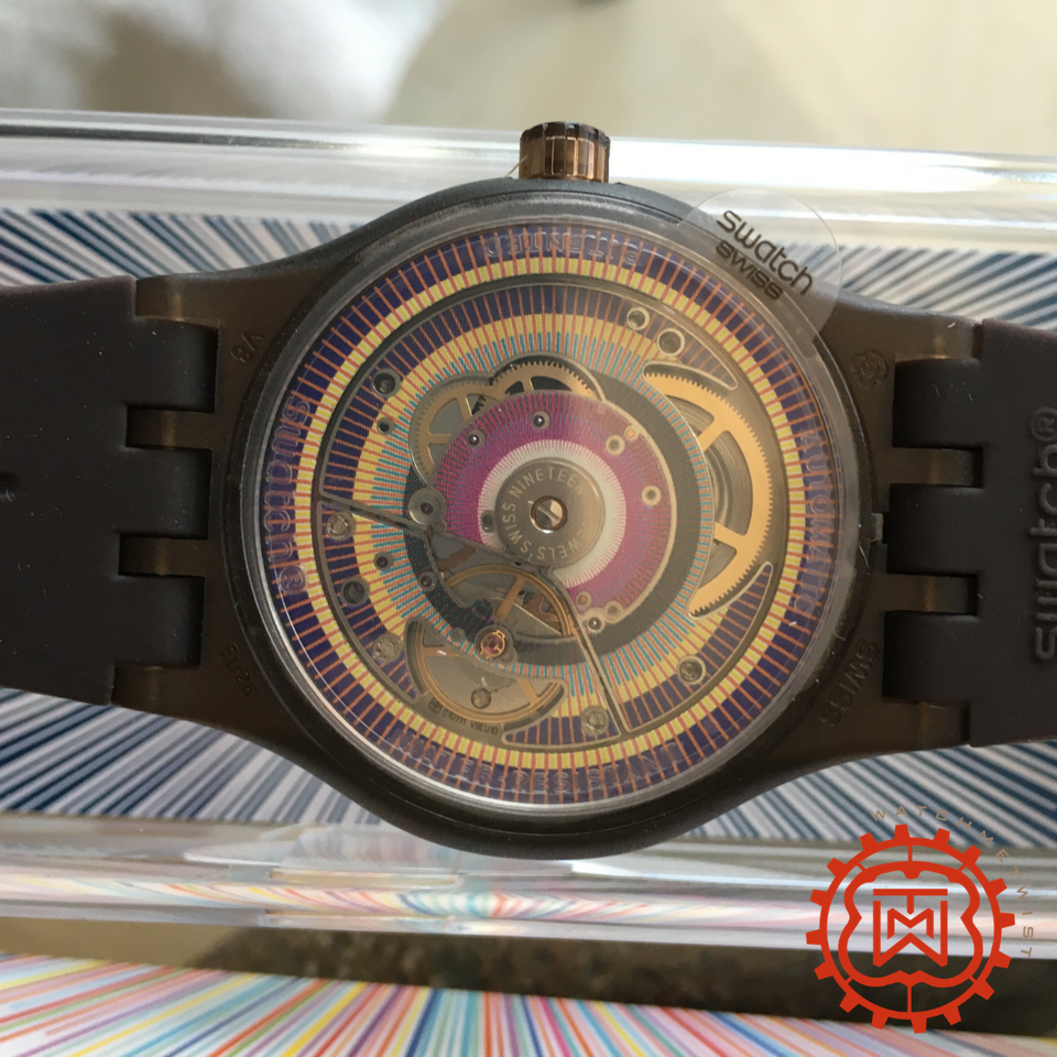 Swatch Watch - Sistem51 - Sistem Fudge Brown - SUTC401 | eBay