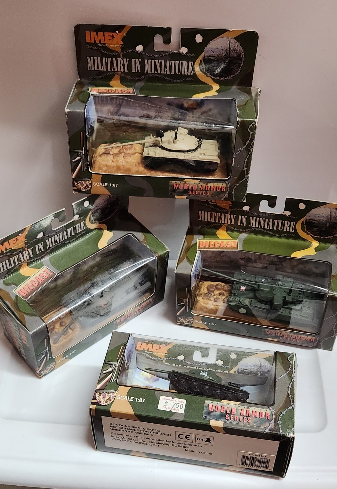 (4) IMEX World Armor Series Tanks Lot | eBay