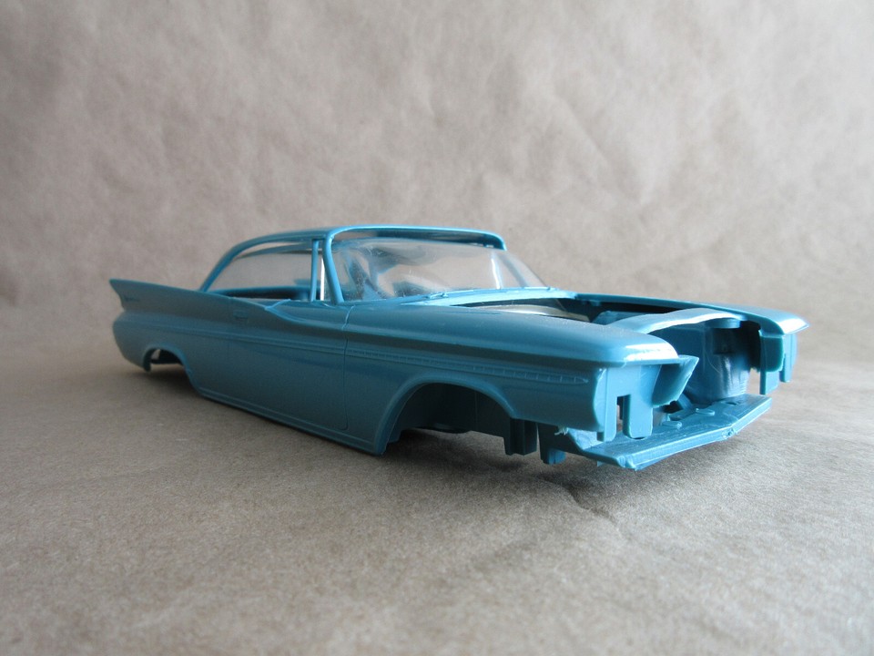 Vintage 1960 Desoto Model Kit - Molded In BLUE - Johan / Jo-Han | eBay