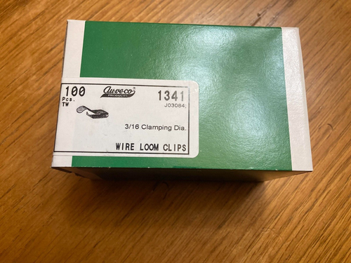 (100) Wire Loom Lamp Routing Trailer Body Frame Chassis Clips 3/16 ...