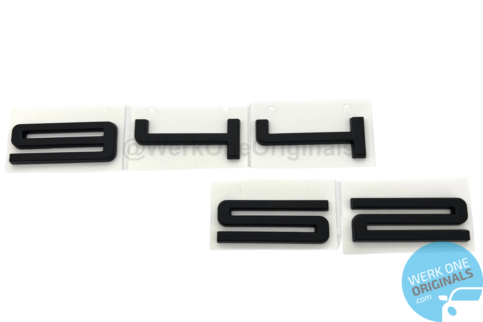 Official Porsche '944 S2' Rear Badge Logo in Black for 944 S2 Models ...