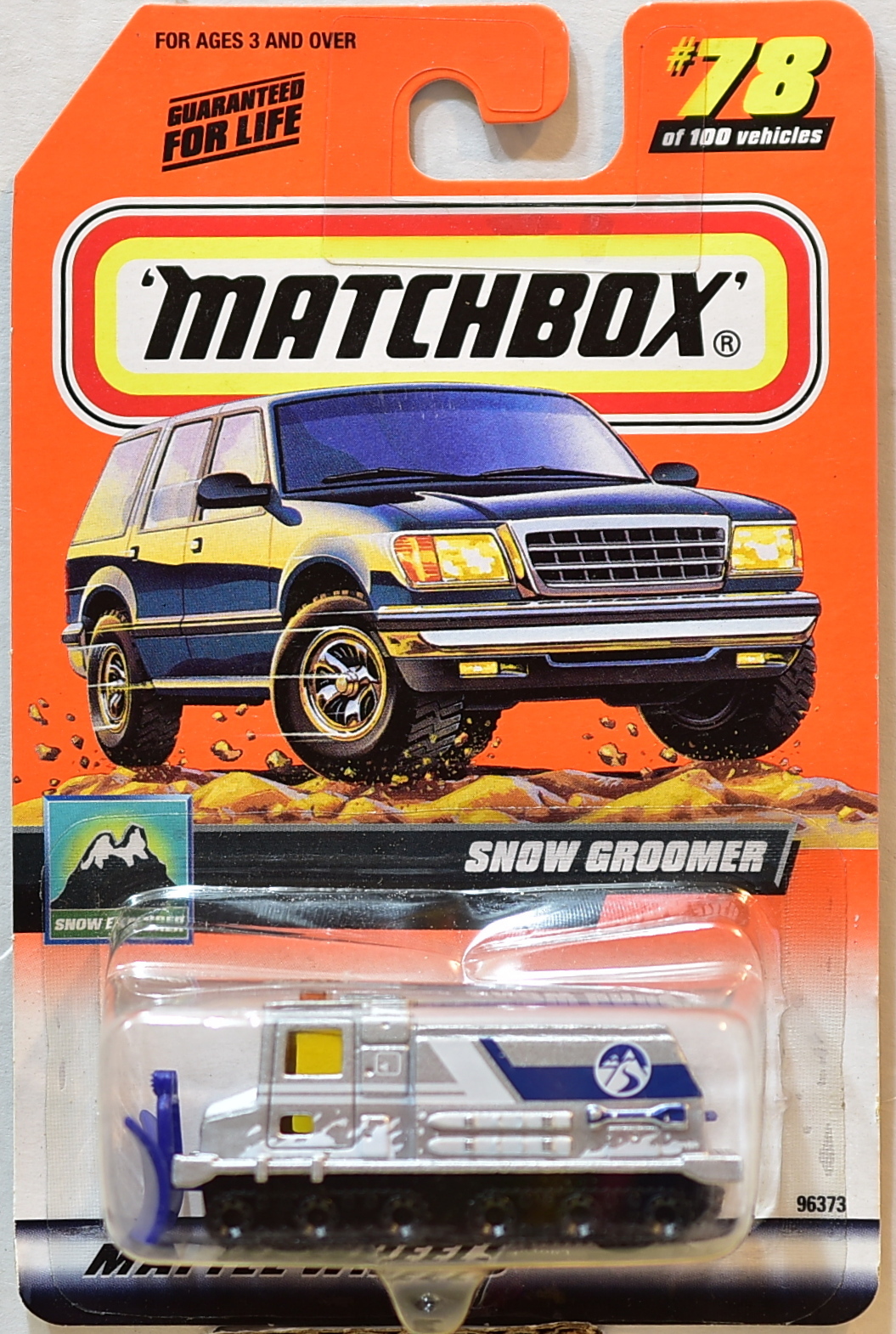 MATCHBOX 2000 TREASURE HUNT #78 OF 100 SNOW GROOMER SNOW EXPLORER | eBay