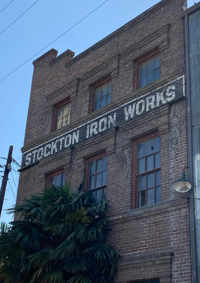 Vintage STOCKTON IRON WORKS Ingot Mining Equipment Company California ...