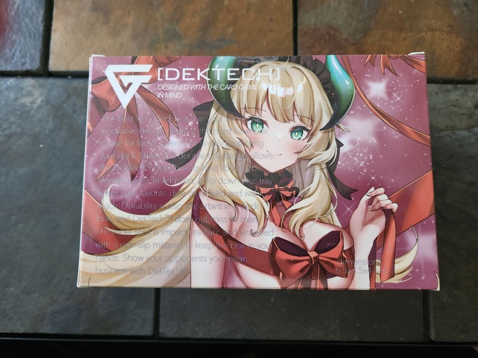 SALE🔥 Gem Accessories - DekTech Holibay TCG Deck Box -Sealed Mkohl40 ...