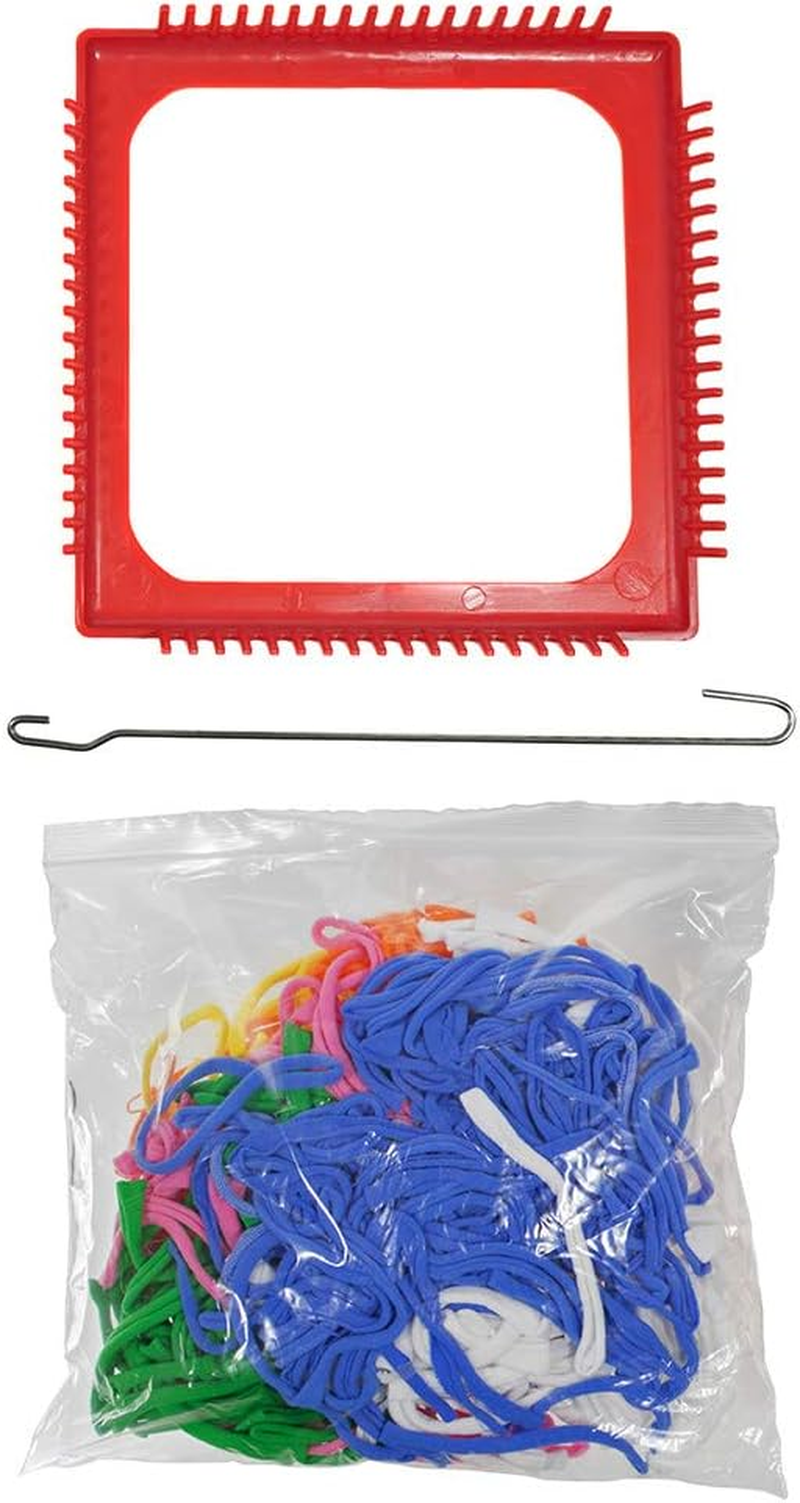 Potholder Loops, Loom, Hook Kit – Includes 1 Square Loom, 1 Double ...