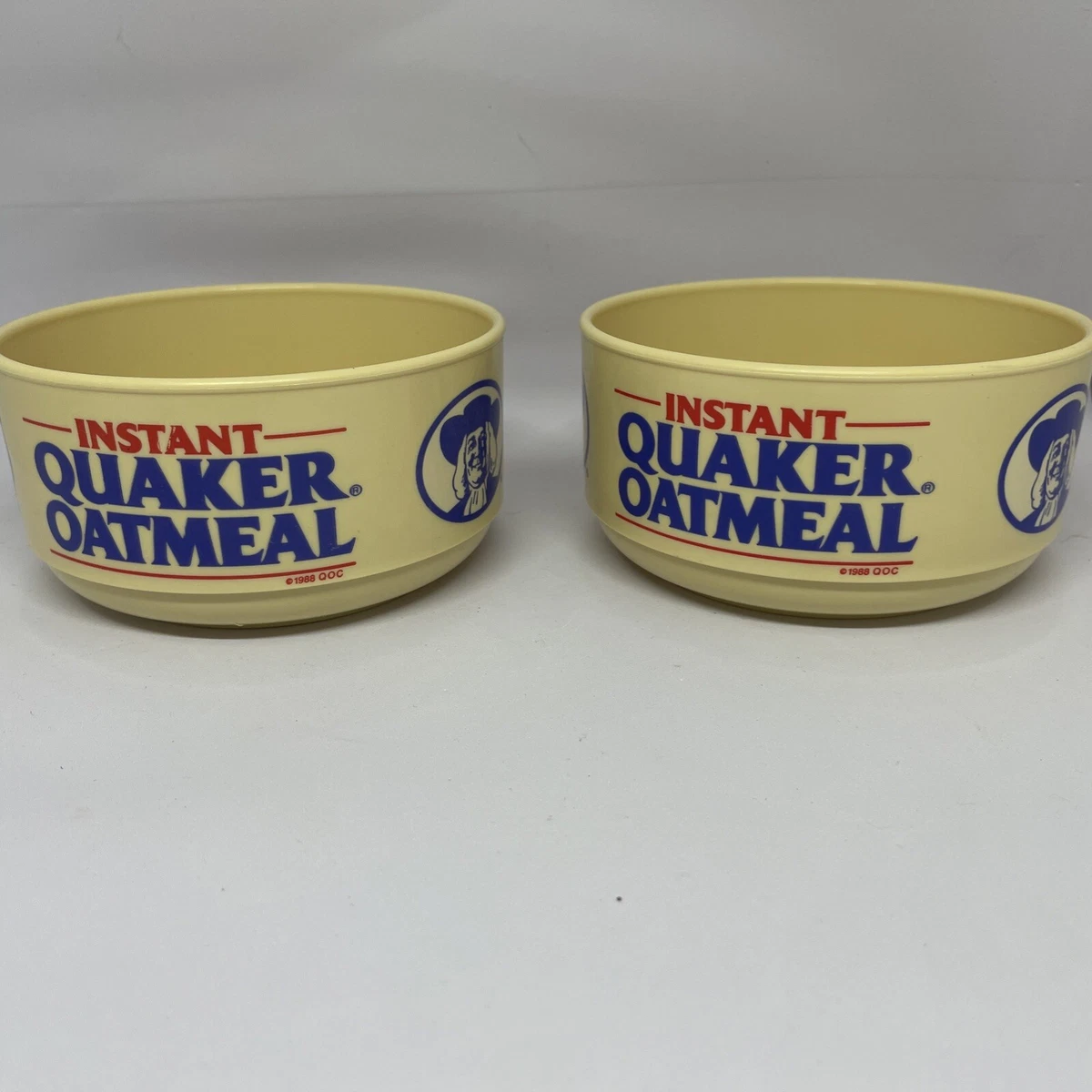 Quaker Cereal Bowls
