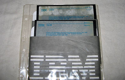IBM Dos 3.30 Operating System & Start Up 5.25" Floppy Disks, Vintage ...