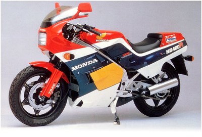 Honda NS400R Poster MINT HRC Colours NS 400R Large Poster | eBay