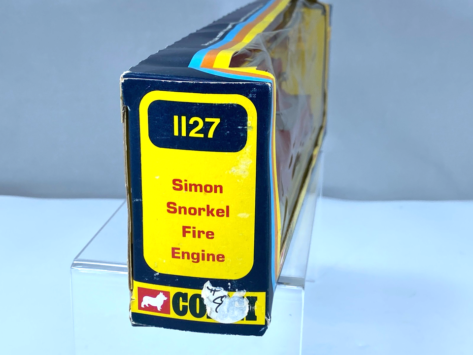 Corgi Major Toys 1127 Simon Snorkel Fire Engine W/Box Diecast UK Truck ...