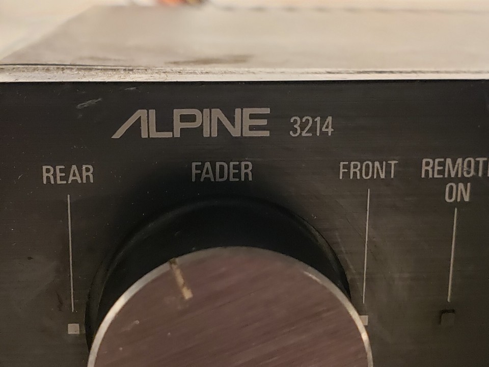 Alpine 3214 7 Band Equalizer For Car Stereo | eBay