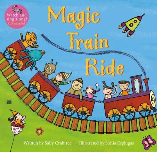 Magic Train Ride PB w CDEX - Paperback By Sally Crabtree - GOOD ...