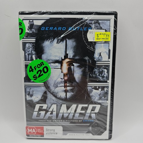 Gamer DVD, Gerard Butler, Michael C. Hall, Amber Valletta, Region 4 ...