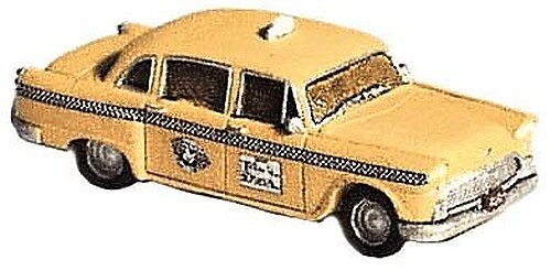 GHQ Checker Taxi Cab w/Decals (Unpainted Metal Kit) - N Scale Model ...