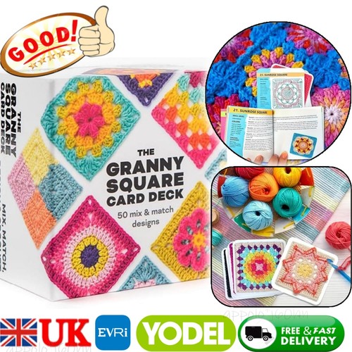 The Granny Square Card Deck: 50 Mix and Match Designs by Claire ...