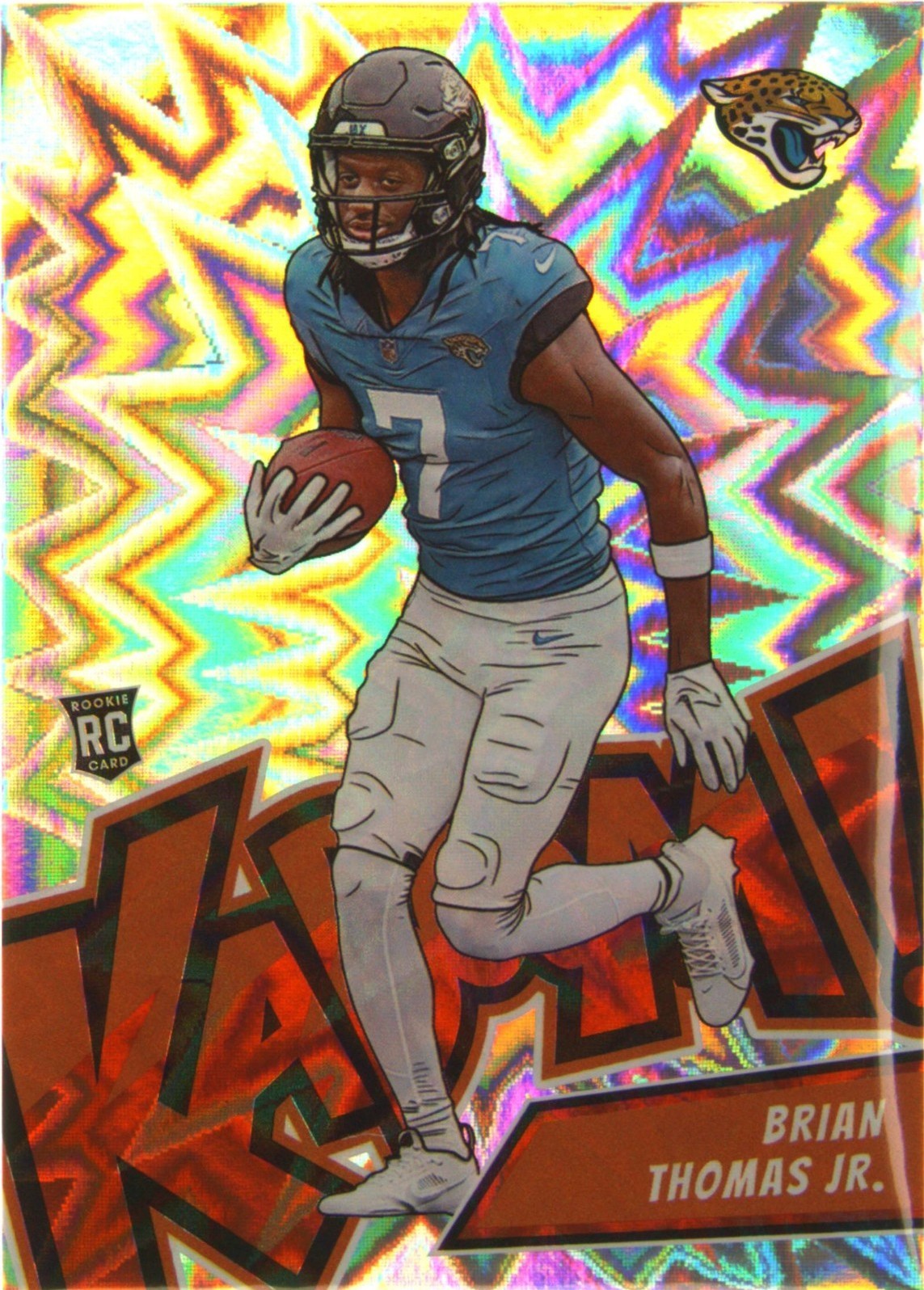 2024 Panini Absolute - Kaboom! Vertical Brian Thomas Jr. #14 (RC) for ...