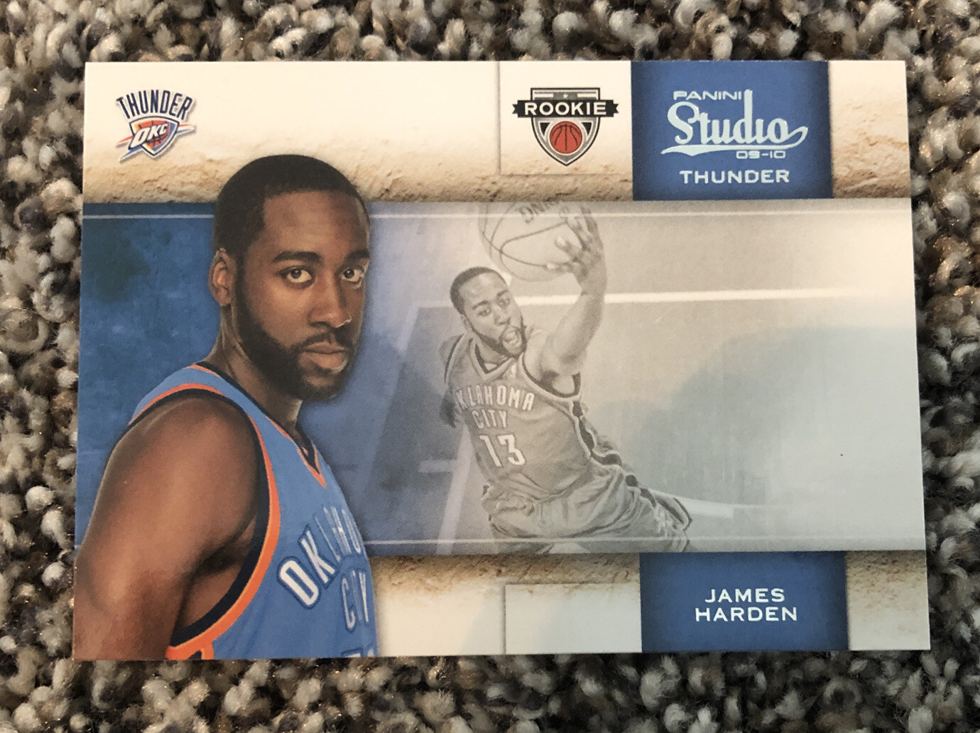 2009-10 Panini Studio - Rookie James Harden #135 (RC) for sale online ...