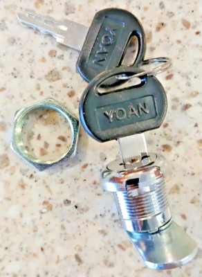 Yoan Cabinet Lock with 2 Keys – Secure Access Control, Keyed Locking ...