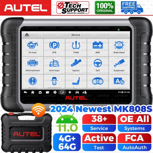 Autel MaxiCOM MK808S PRO Auto Outils Diagnostics Systèmes Complète Test ...