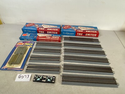 Tru HO Switch Model Train Track Tru-Scale Lot box 6D73 | eBay