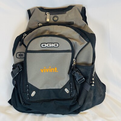 OGIO Street Tech Backpack Laptop Sleeve Audio Pocket W/ Vivint Logo | eBay
