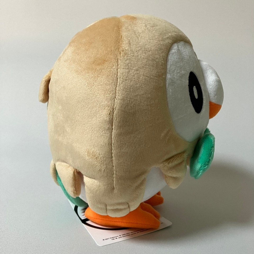 Pokemon Center Original Plush Rowlet Height 180mm 7.08inch Stuffed ...